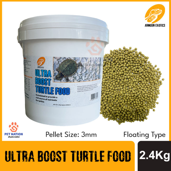 Armour Exotics Ultra Boost Turtle Food 2.5KG/800g Floating Turtle Food ...