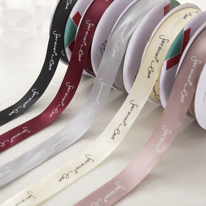 Ribbon Forever Love 25mm（per meter） DRIED FLOWER BAZAAR | Lazada PH