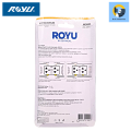 Royu Duplex GFCI Universal Outlet Set Wide Series WD933 Ground-Fault ...