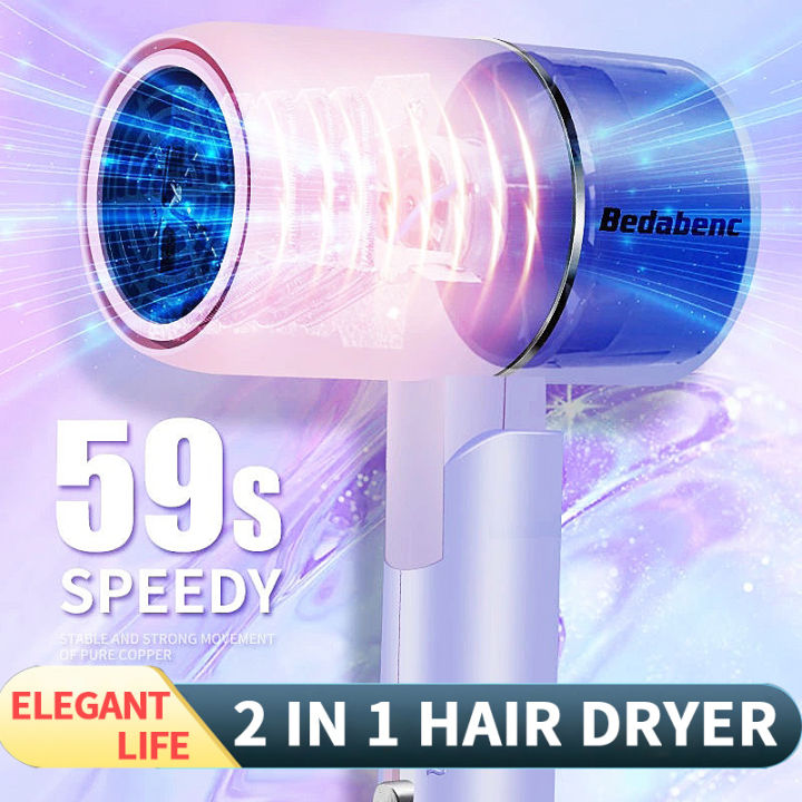Original Portable Hair Dryer Fold Anion Blower Hair Dryer Salon Blowers ...