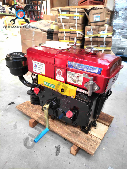 Engine Diesel Solar 8HP R180 DONG HAI JIANG FA JF DH CONTECH / Diesel ...