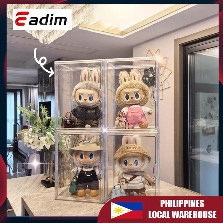 Acrylic Display Case Boxes Transparent Display Box Labubu Display Box ...