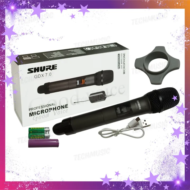 GDX7.0 Professional UHF Wireless Microphone | Lazada PH