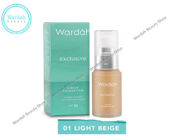 WARDAH Exclusive Liquid Foundation - 20ml | Lazada