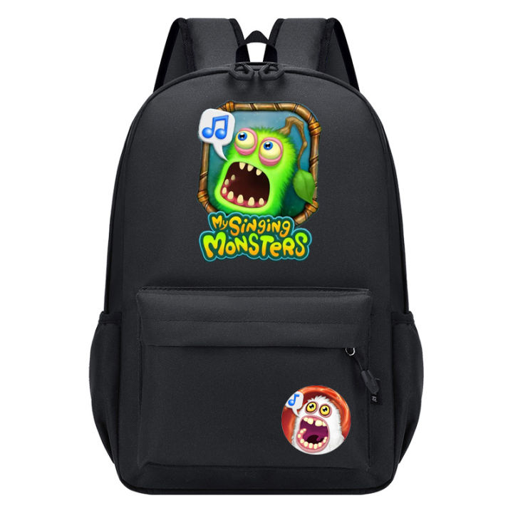 C0D monsters Concert Backpack, my singing monsters Satchel, Cartoon ...