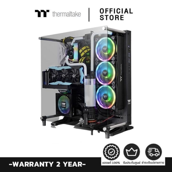 Thermaltake Core P5 Tempered Gl V2 Black Edition ATX Wall-Mount Chis ...