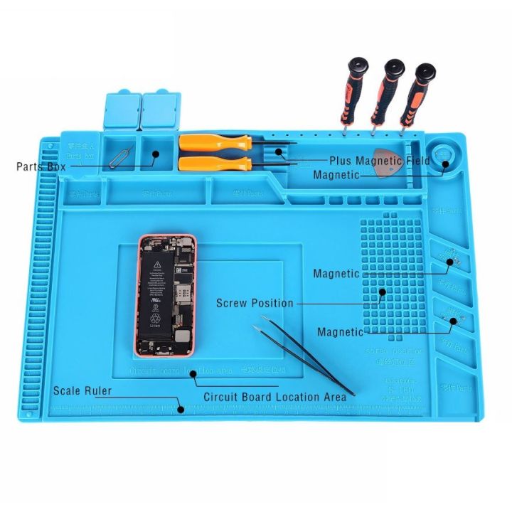 Heat Insulation Silicone Pad Soldering Repair Mat Phone Repair | Lazada PH