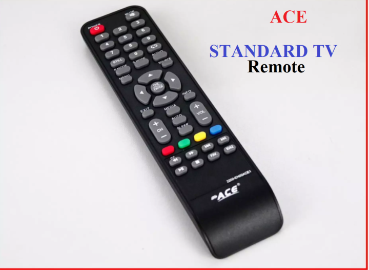 Standard ACE Remote Control ACE LED TV Remote Controller not for 808 ...