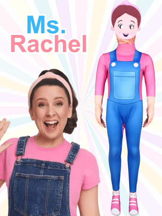 Cross-Border New Products Ms.Rachel Ms. Rachel cosplay kids English ...