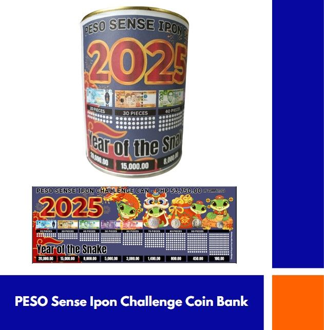 Peso Sense Ipon Challenge 2025 ( YEAR OF THE SNAKE ) | Lazada PH