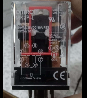 220V RELAY 8 PIN mk2p-I general purpose relay-0mron | Lazada PH