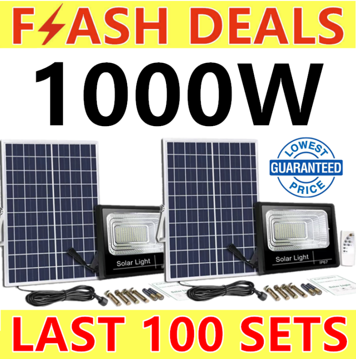 [BUY 1 TAKE 1]Solar Light Outdoor Lighting 22 years warranty Spotlight ...
