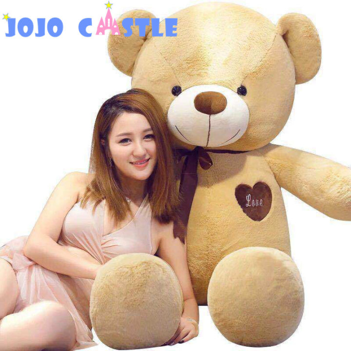 JOJO CASTLE 60/80/100/120/140/160/180cm Giant Teddy Bear Plush Toys ...
