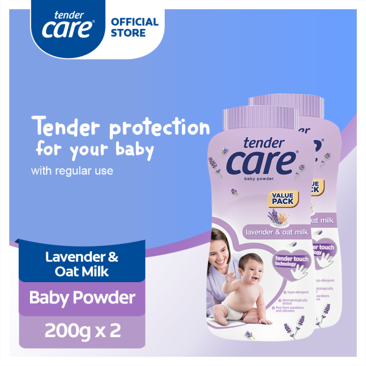 Tender Care Hypo-Allergenic Baby Powder 200g, Pack of 2 | Lazada PH