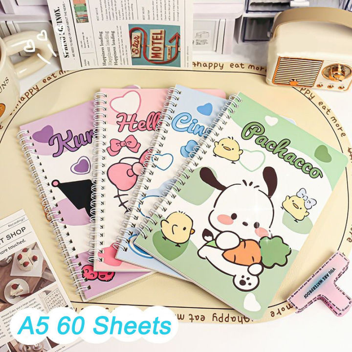 A5 60 Sheets Cartoon Notebook Sanrio High Beauty Notebook Diary Book ...