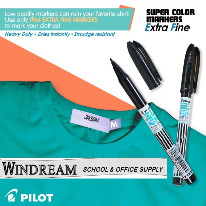 Pilot Permanent Marker ORIGINAL Extra Fine Tip | Lazada PH