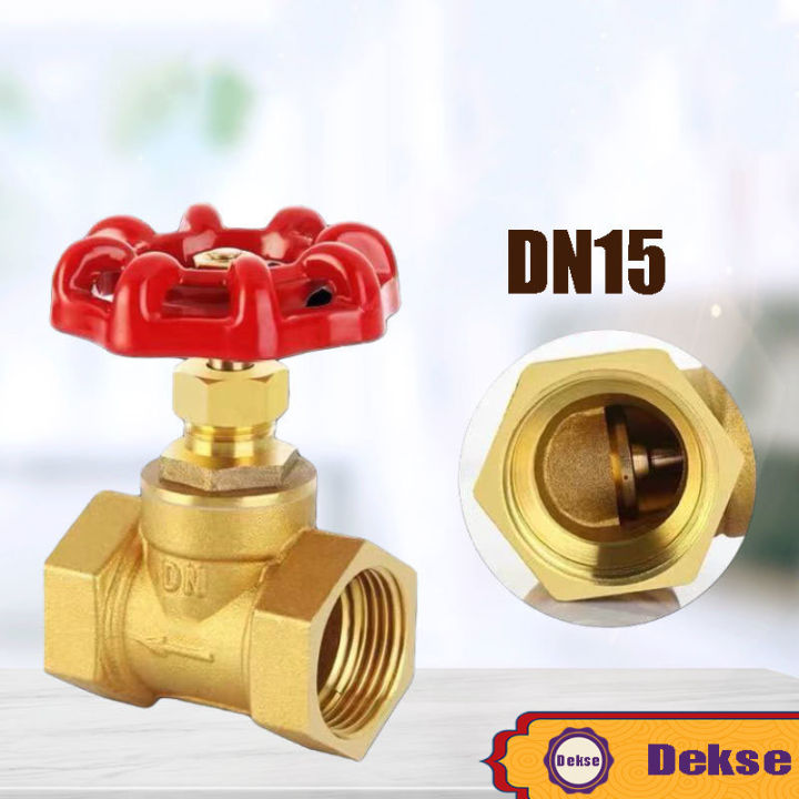 Kuningan Gate Valve 1/2 inch/Kuningan Kran Valve 1/2 inch | Lazada ...