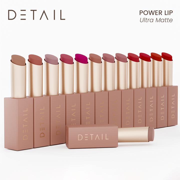 DETAIL Power Lip (Kissproof Matte Lipstick) | Lazada PH