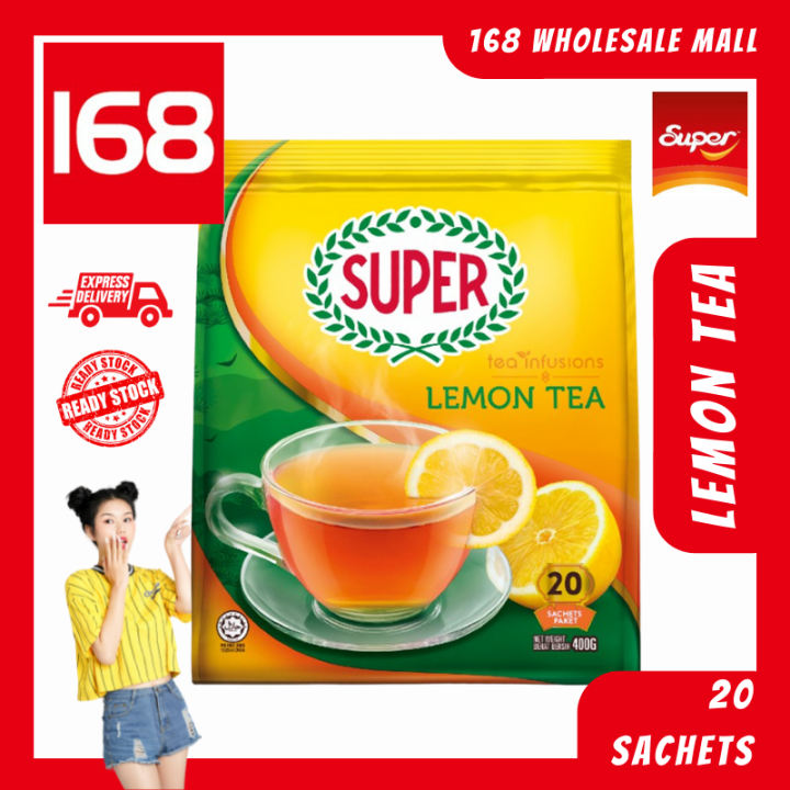 Super Lemon Tea Tea Infusion Drink 20G X 20 Sachets | Lazada