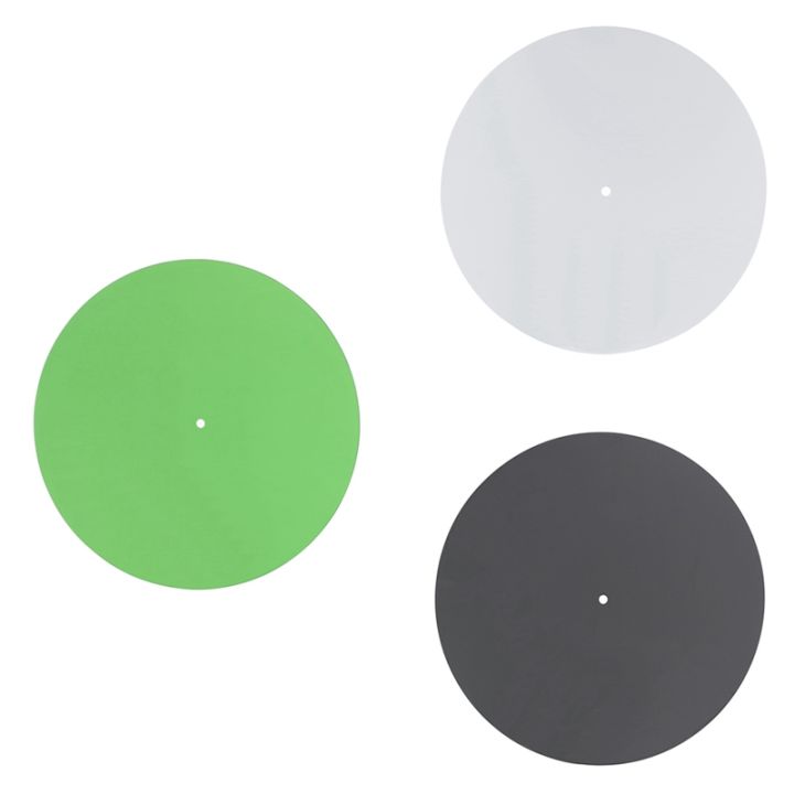 Acrylic Turntable Mat Reduce Static Dust Noise Replacement Record ...