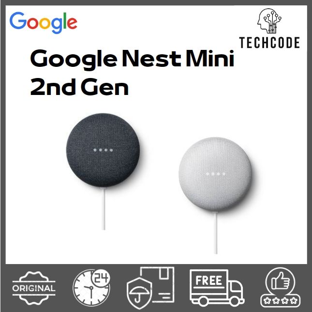 [Ready stock]Google nest mini - 2nd Bluetooth 5.0 Google Assistant ...