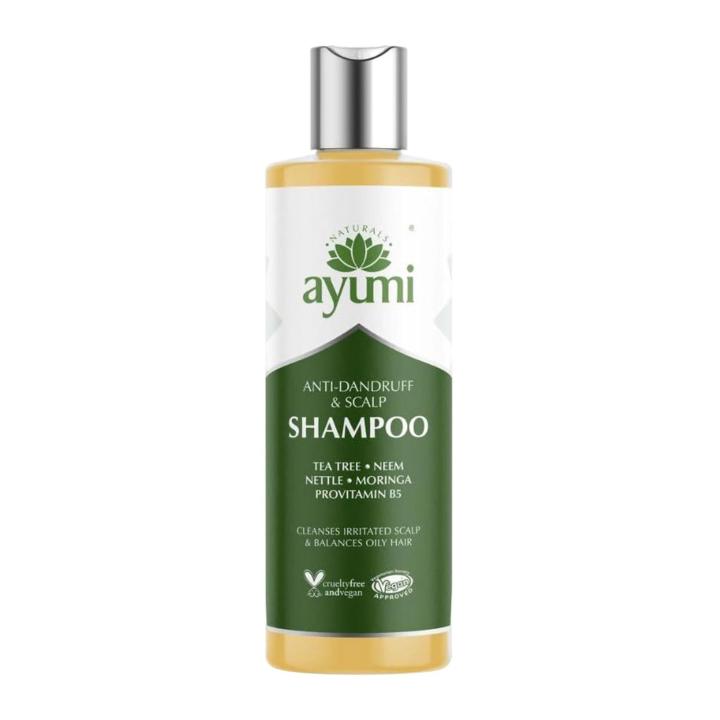 Ayumi Anti-dandruff & Scalp Shampoo 250ml Moringa & Neem & Tea Tree ...