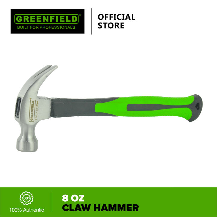 Greenfield Claw Hammer 8 Oz Fg - Hand Tools | Lazada PH