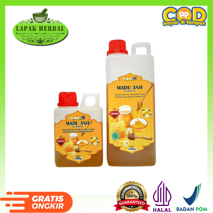 MADU MURNI PURE HONEY ANH 1KG - MADU MURNI KALIMANTAN ASLI | Lazada ...