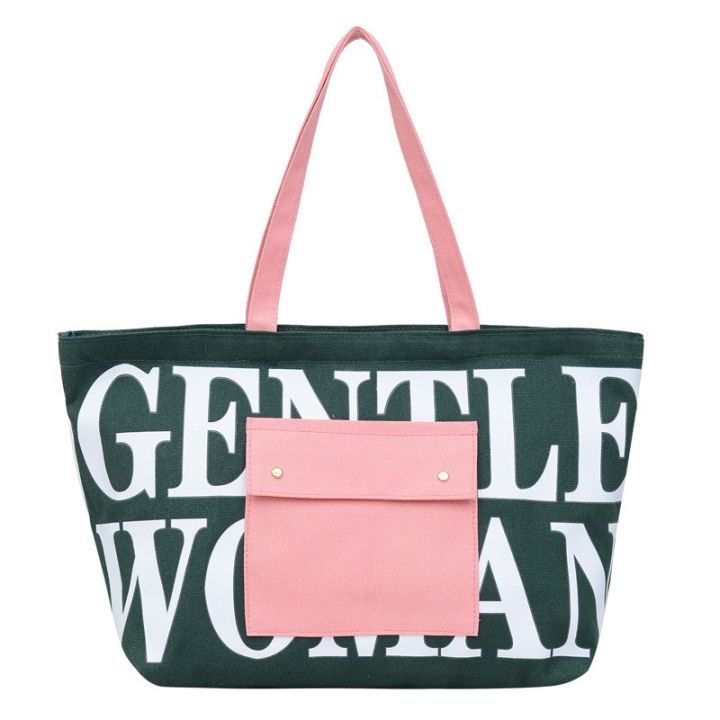 AI LIAN ชุดผ้าไทย กระเป๋าผ้าแคนวาสสตรี จุได้มาก แบบพกพาได้ กระเป๋าสะพาย ...