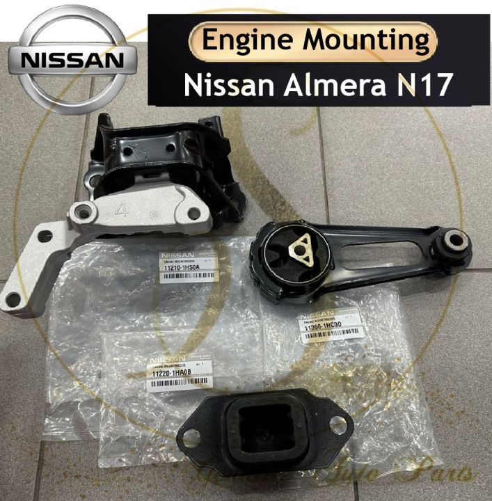 ( 100% ORIGINAL JAPAN ) NISSAN ALMERA N17 ENGINE MOUNTING 11210-1HS0A ...