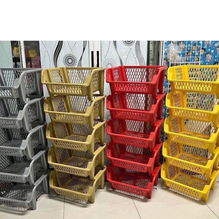 easy assemble JUMBO and durable Stackable rack 4-5 layers available ...