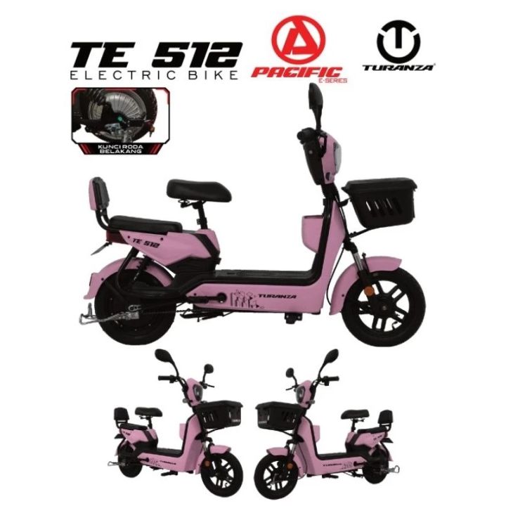 Sepeda Listrik Turanza TE 512 By Pacific Bike | Lazada Indonesia