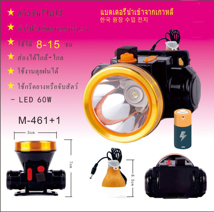 【พร้อมส่ง】YSS ไฟหน้า LED ใช้งานได้กับหลอดไฟของตัวเองเหมาะสำหรับสนาม ...