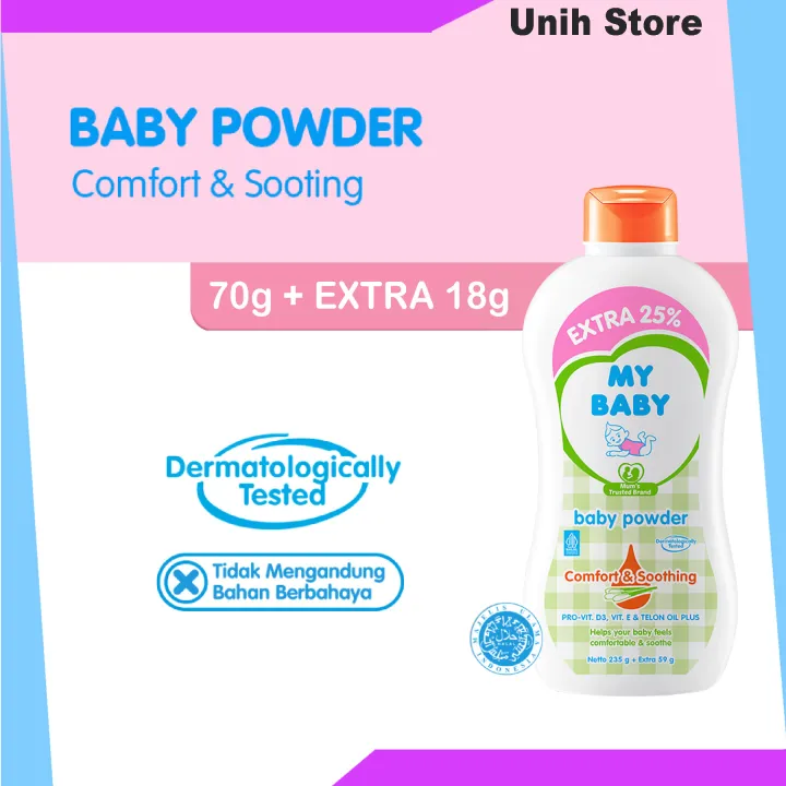 My Baby Powder Telon Plus 70gr+18gr - Bedak My Baby Wangi Harum ...