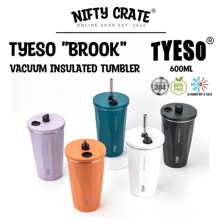 Original Tyeso Brook 600ML Stainless Steel 304 Vacuum Insulated Thermos ...