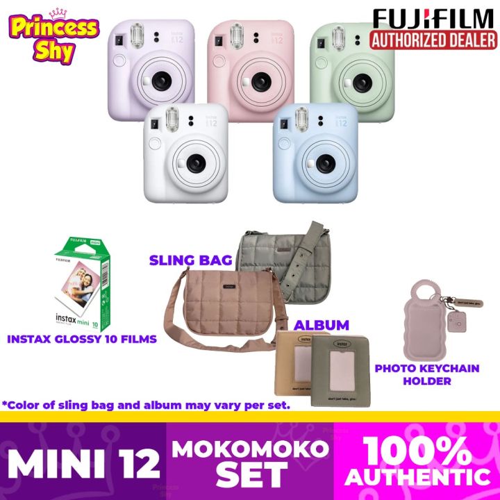 FUJIFILM Instax Mini 12 Instant Camera with optional bundle Mokomoko ...