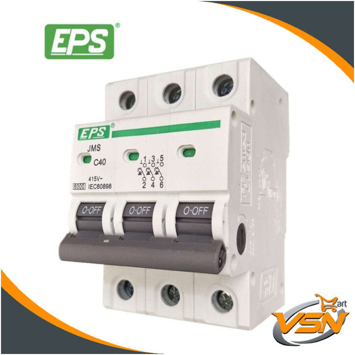 3POLE 40A ISOLATOR / MAIN SWITCH CIRCUIT BREAKER EPS | Lazada