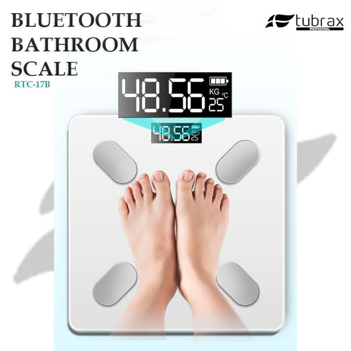 Timbangan Badan Digital Bluetooth RTC-17A 180kg Alat Pengukur Berat ...