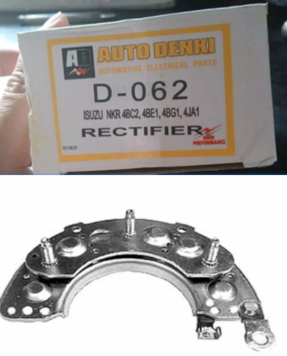 Auto Denki Alternator rectifier D-062 | Lazada PH