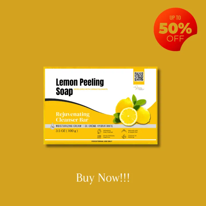 Lemon Peel Whitening Beauty Soap Bar Original by Seracare - Face and ...