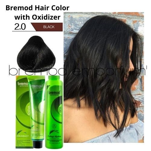 2.0 Black - Bremod Hair Color with Oxidizer Set | Lazada PH