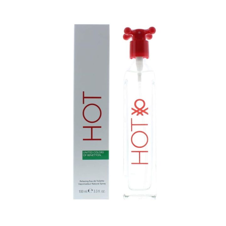 Benetton Hot Cologne EDT, 3.3 Oz / 100ml (1 pack) | Lazada PH