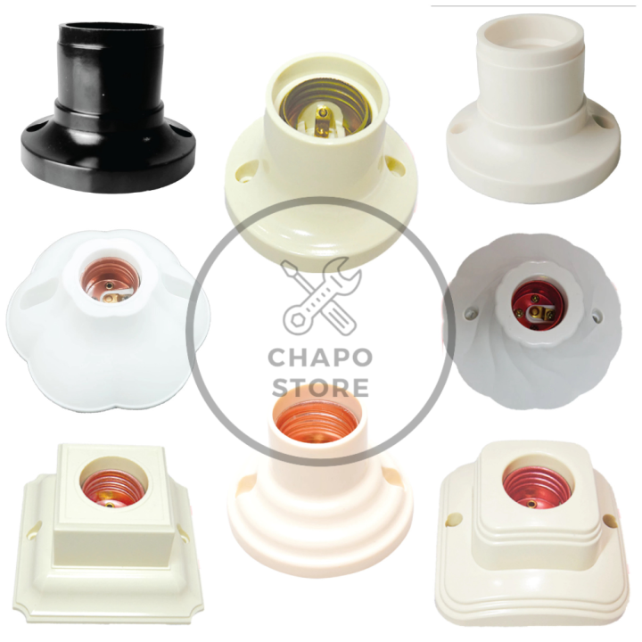 fitting dudukan lampu model plafon | Lazada Indonesia