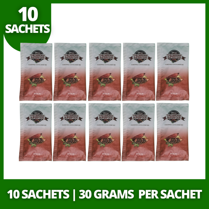 [SET OF 10 SACHETS] Theobroma Superfood | Calcium Magnesium Zinc Iron ...
