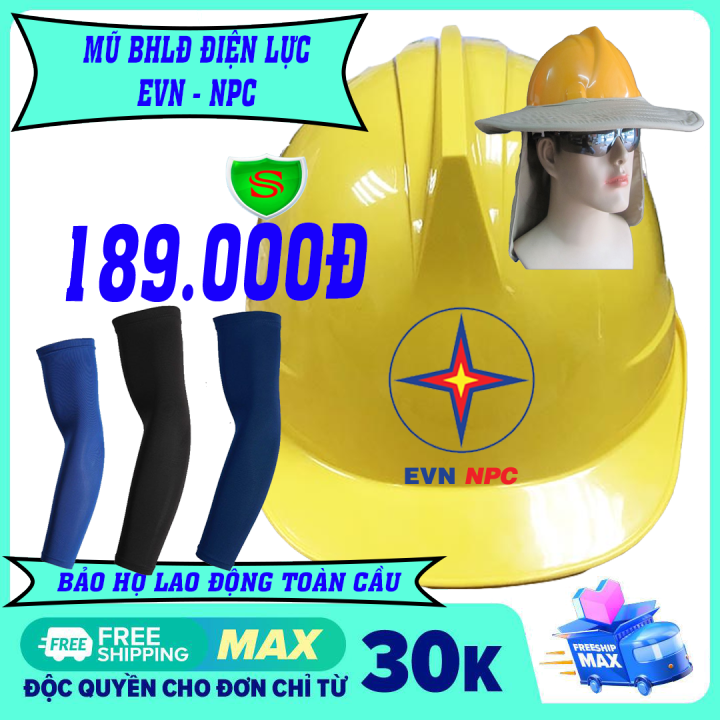 [Mũ BHLĐ Điện Lực] - Mũ Bảo Hộ Lao Động Điện Lực EVN - Mũ BHLĐ Điện lực ...