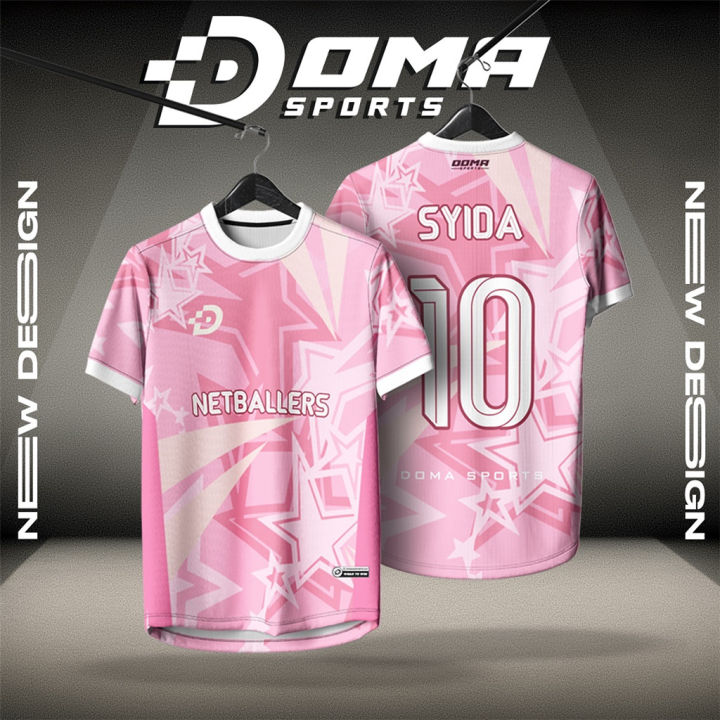 【Tersedia】2025 NEW Design Team NETBALL Jersey Nama tersuai Bola voli ...