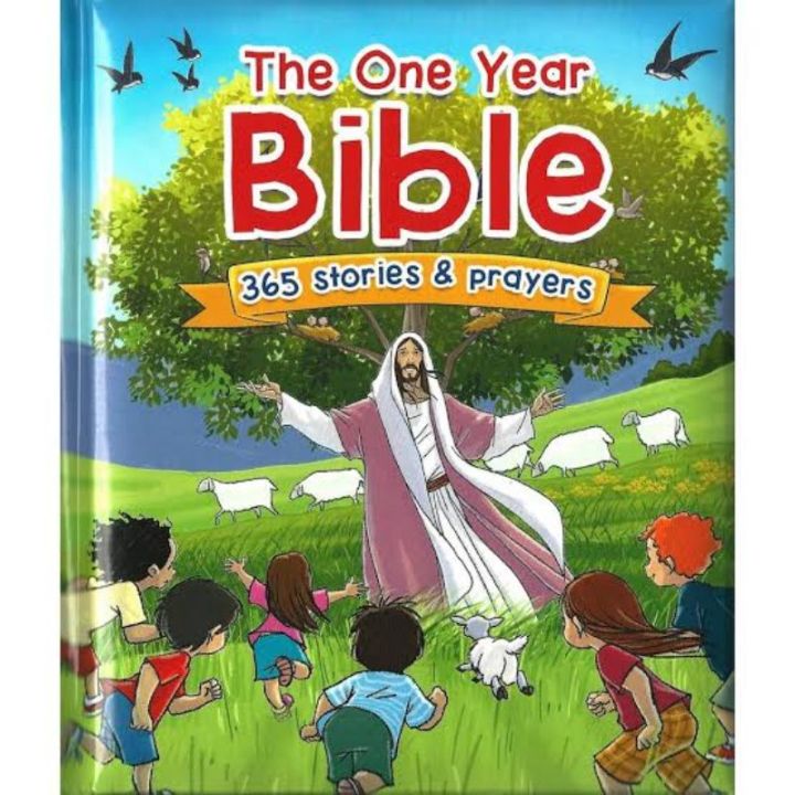 The One Year Bible Illustrated for Kids Children's Bible 365 Stories ...