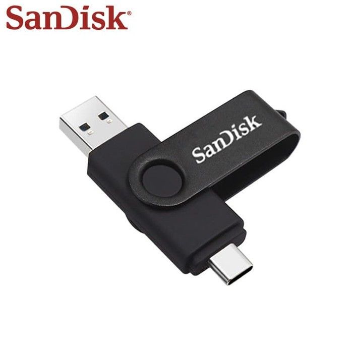 FLASHDISK DUAL OTG TYPE C 32GB/64GGB/12GB FLASH DRIVE ULTRA DUAL USB 3. ...