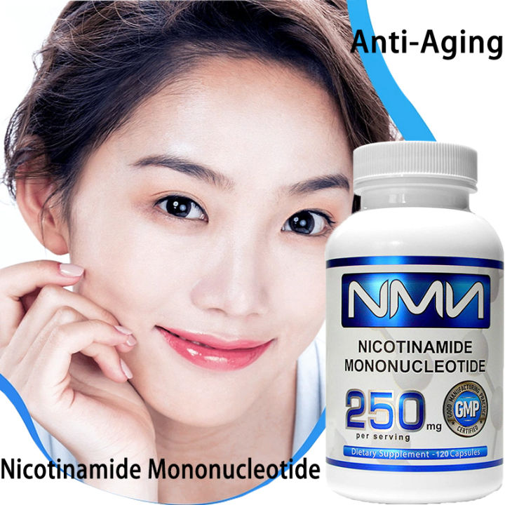 NMN 250 mg Supplement Stable Form True Nicotinamide Mononucleotide Supplement Anti-Aging ...