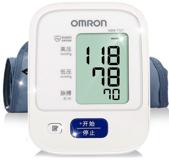 omron electronic blood pressure monitor 7121 Upper arm OMRON automatic measurement medical home ...